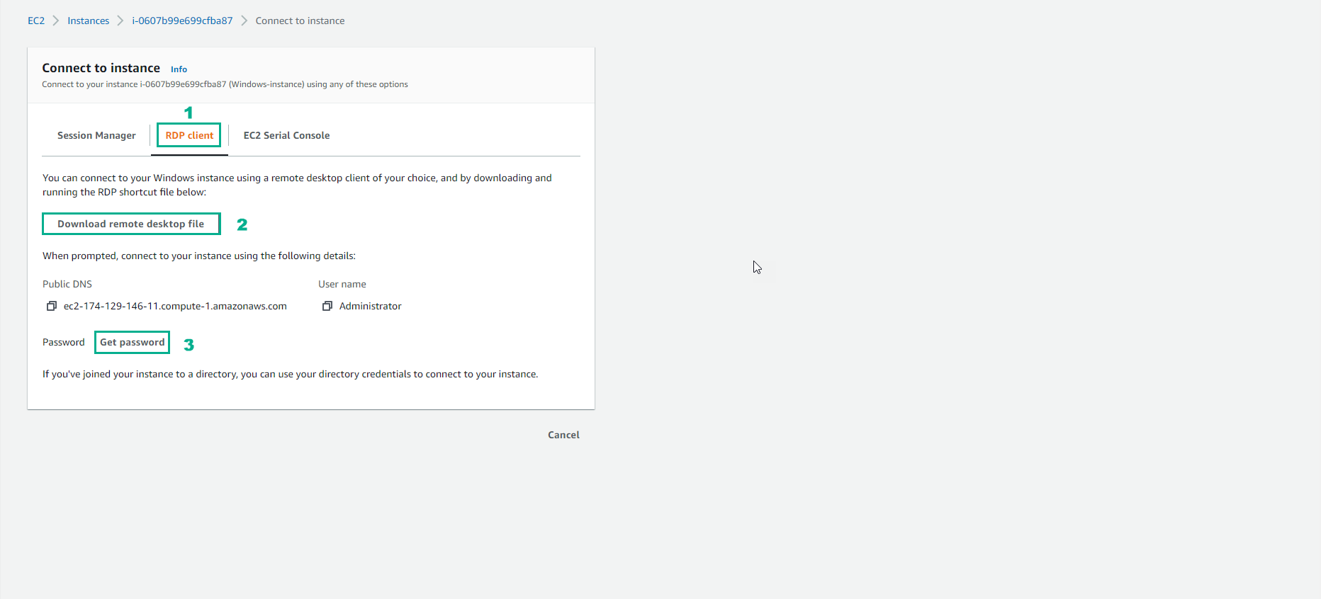 Connecting Windows instance :: Giới thiệu về Amazon EC2