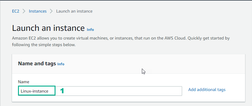 Create Linux instance :: Giới thiệu về Amazon EC2