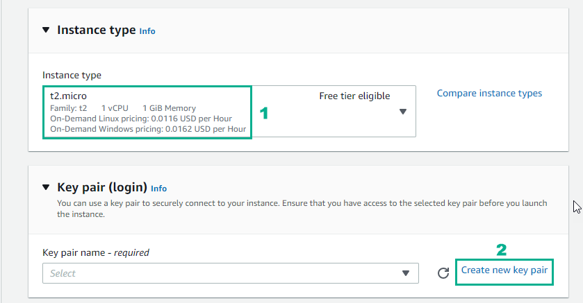Create Linux Instance Giới Thiệu Về Amazon Ec2